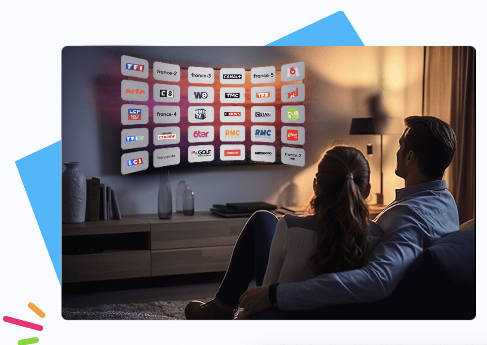 Réception TV grâce au Module TV FRANSAT