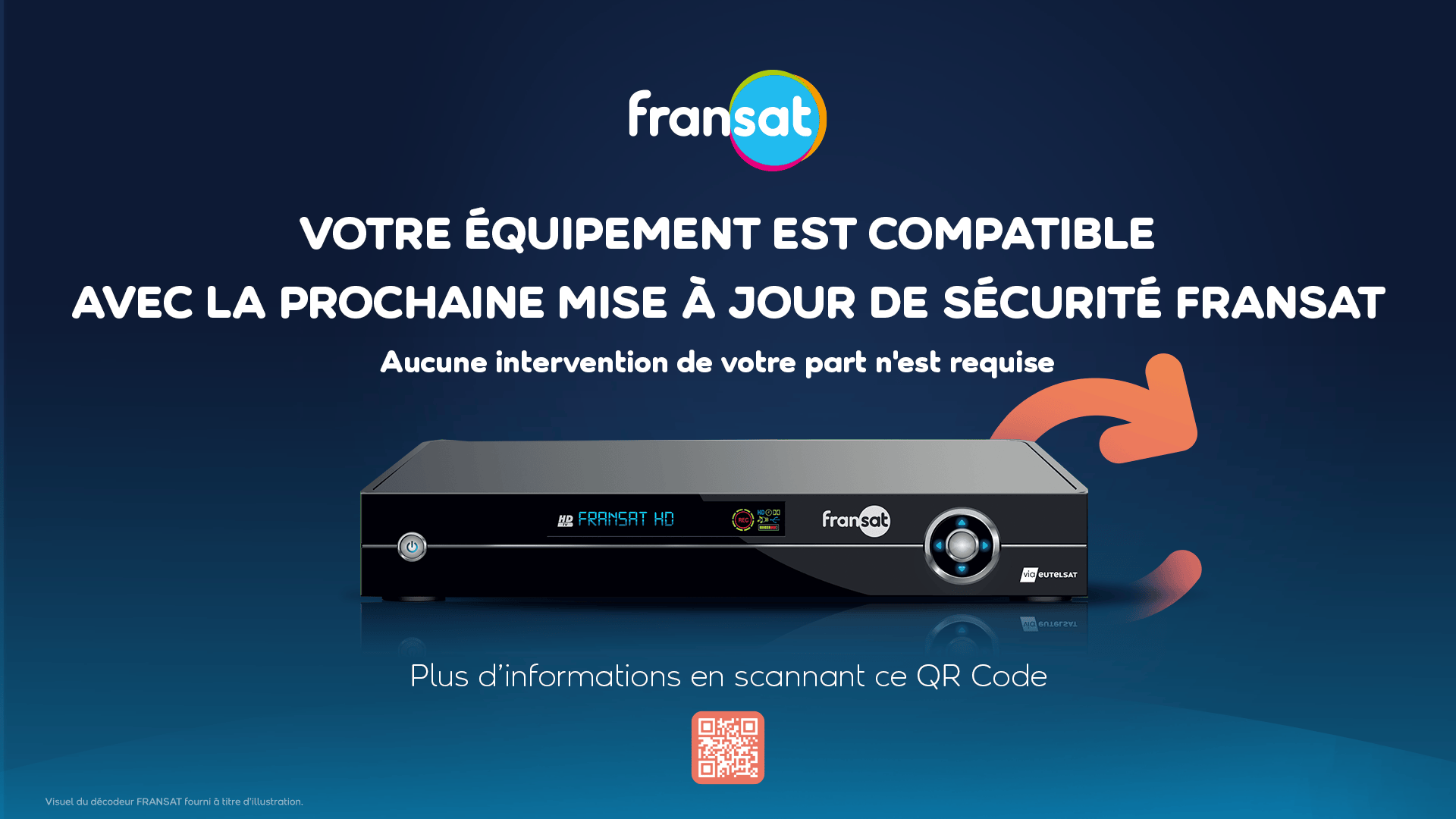 Mise à jour de sécurité sur les équipements FRANSAT - Fransat